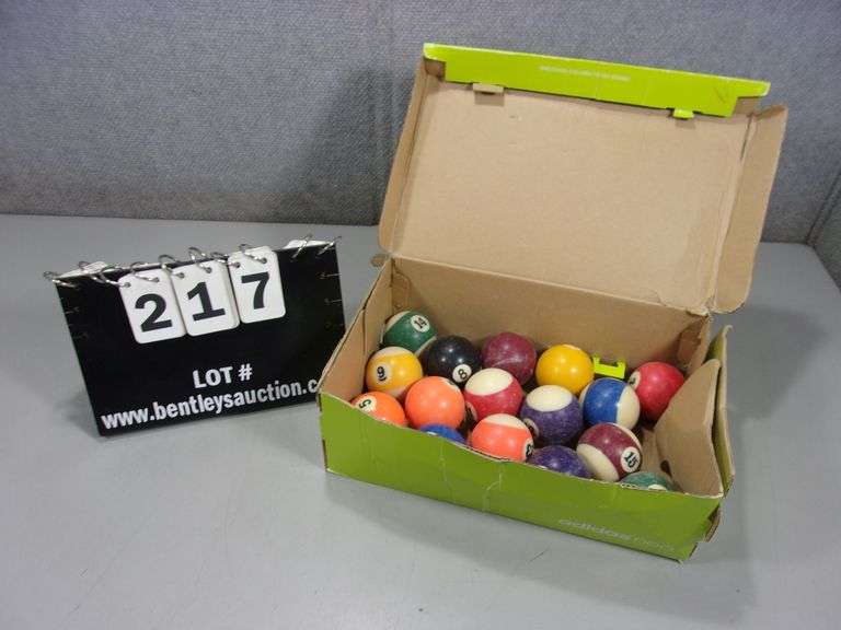 BOX: POOL BALLS - Bentley & Associates, LLC