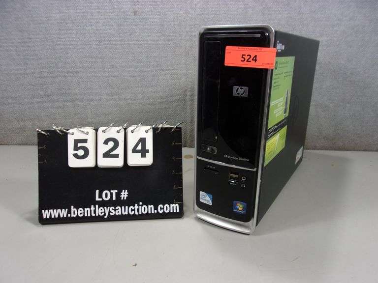 HP PAVILION SLIMLINE COMPUTER TOWER - Bentley & Associates, LLC