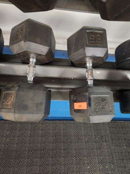 85 LB. DUMBBELLS (2X MONEY) - Bentley & Associates, LLC