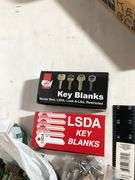 BOX: ASSORTED BLANK KEYS - Bentley & Associates, LLC