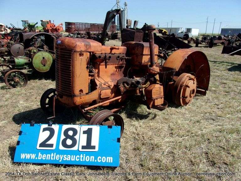 1947 CASE MODEL LA - S/N 5110297LA - Bentley & Associates, LLC