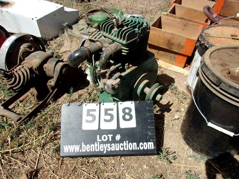 GREEN PAINTED LAWN & TRACTOR MOTOR - Bentley & Associates, LLC