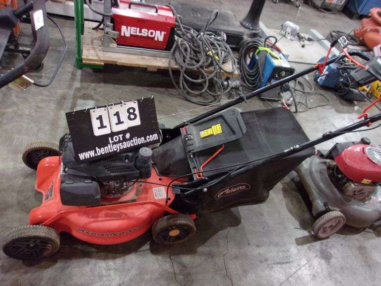 ARIENS RAZOR 21" DECK SELF-PROPELLED GAS LAWN MOWER W/ BAG, MODEL ...