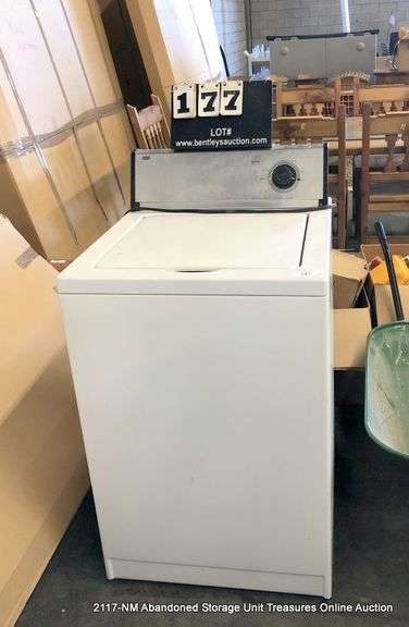 ROPER RAB1121E1 WASHING MACHINE - Bentley & Associates, LLC