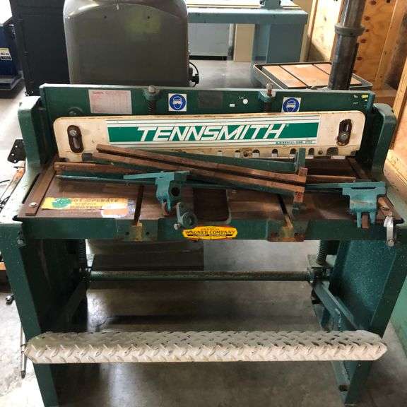 TENNSMITH T3616 16 GA MILD STEEL FOOT SHEAR - Bentley & Associates, LLC