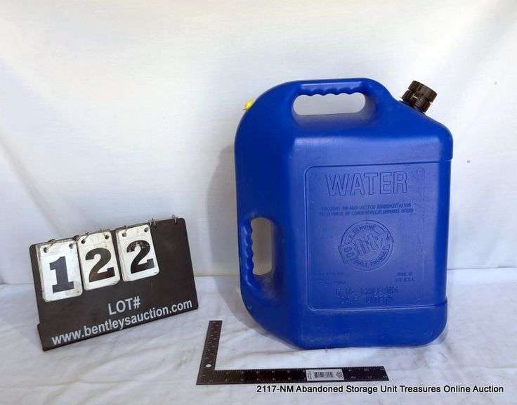 BLITZ 6 1/2 GALLON WATER CONTAINER - Bentley & Associates, LLC