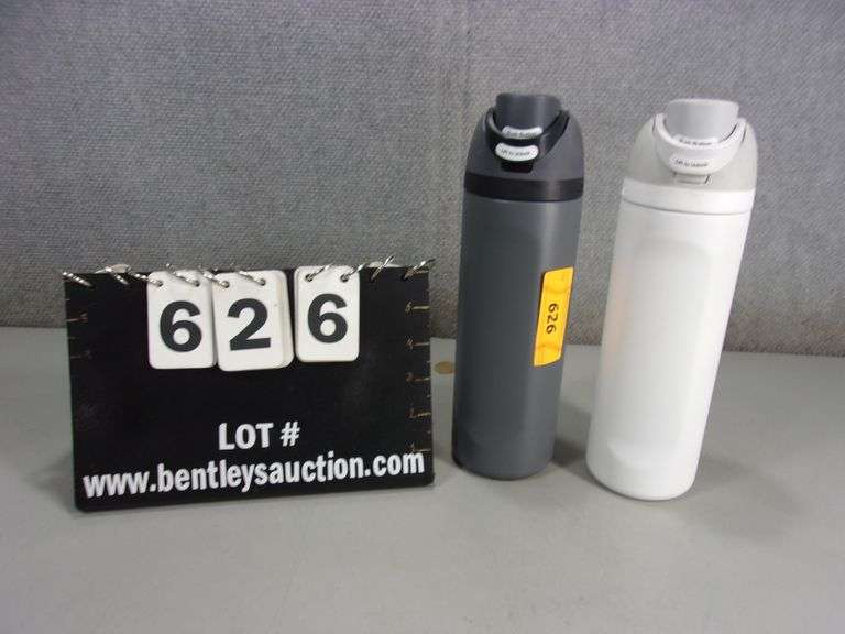 GRAY & WHITE OWALA 32 FL. OZ. WATER BOTTLES (2X MONEY) - Bentley ...