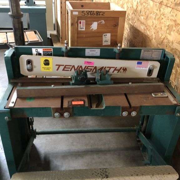 TENNSMITH T3616 16 GA MILD STEEL FOOT SHEAR - Bentley & Associates, LLC