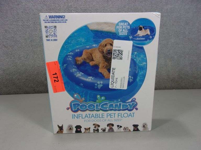 POOL CANDY INFLATABLE PET FLOAT - Bentley & Associates, LLC