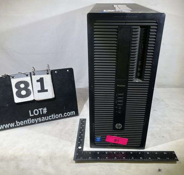 HP ELITEDESK DESKTOP CORE I7 VPRO - USED, AS IS - Bentley & Associates, LLC