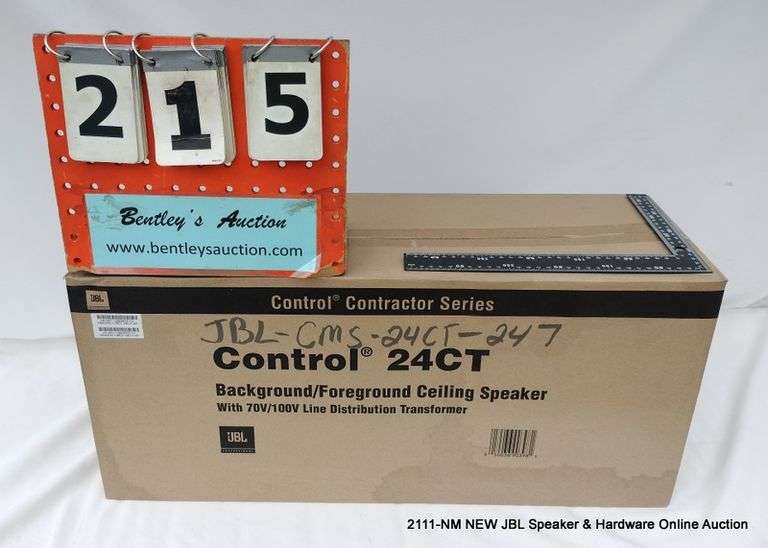 JBL CONTROL 24CT CEILING SPEAKER - Bentley & Associates, LLC