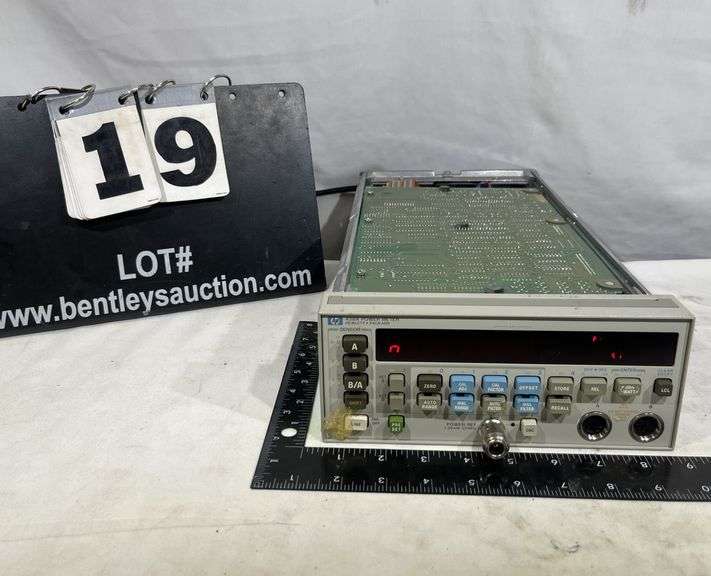 HP 438A POWER METER - Bentley & Associates, LLC