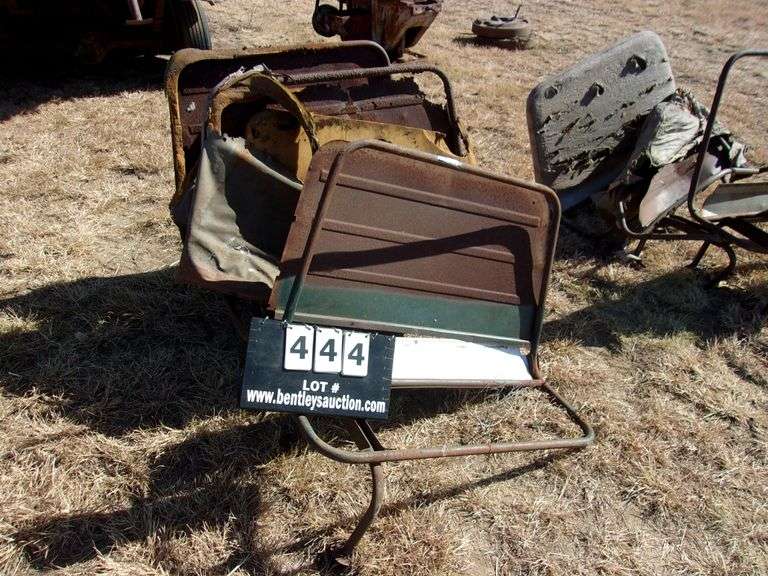 3 ANTIQUE SCHOOL BUS BENCHES - Bentley & Associates, LLC