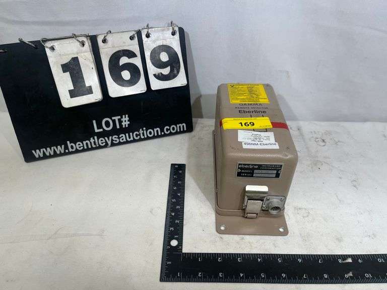 GAMMA REMOTE DETECTOR, MODEL: DA1-8CS - Bentley & Associates, LLC