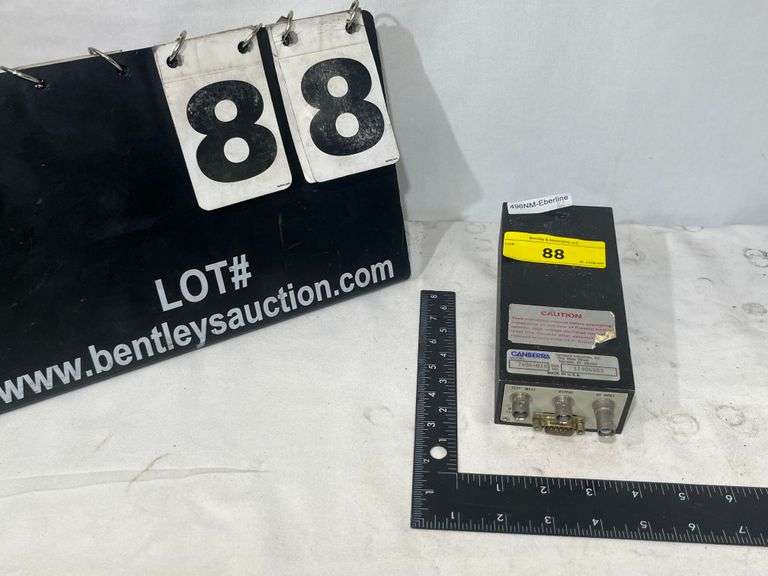 CANBERRA MODEL 7404-01S PREAMP/ AMPLIFIER - Bentley & Associates, LLC