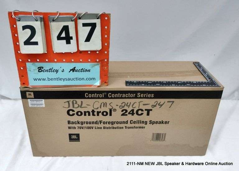 JBL CONTROL 24CT CEILING SPEAKER - Bentley & Associates, LLC