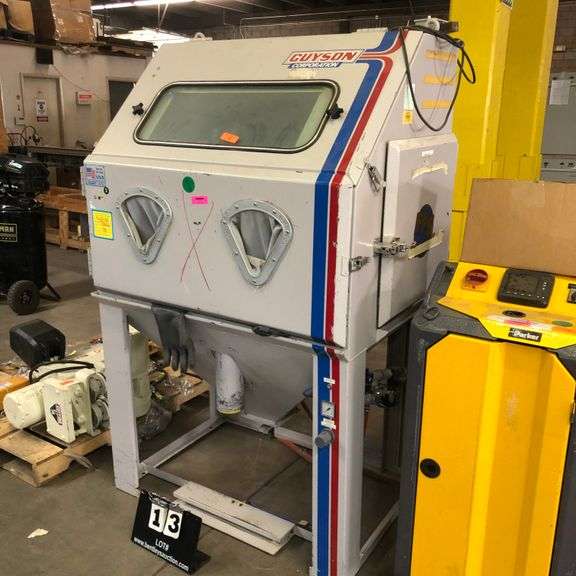 GUYSON BLASTING CABINET - Bentley & Associates, LLC
