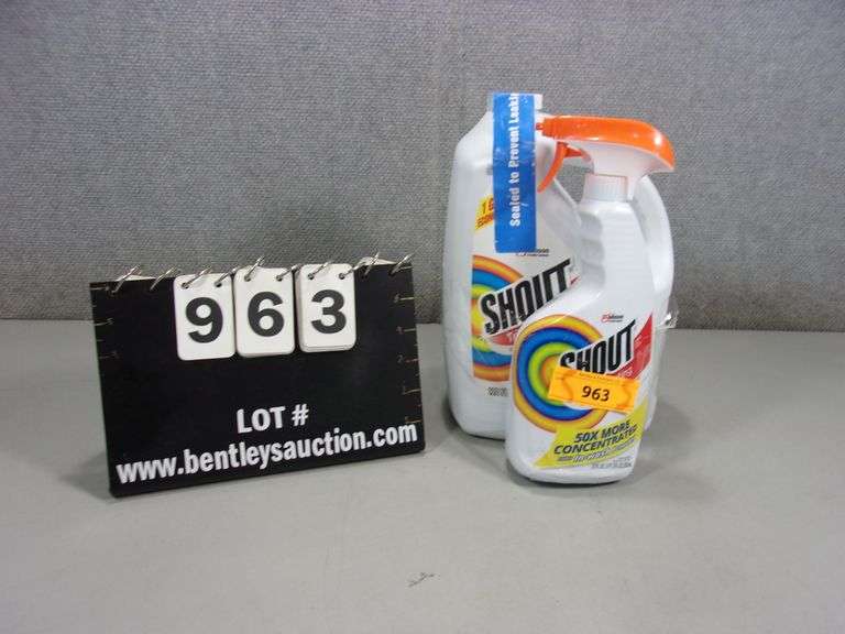 SC JOHNSON SHOUT TRIPLE ACTING SPRAY BOTTLE & REFILL - Bentley ...