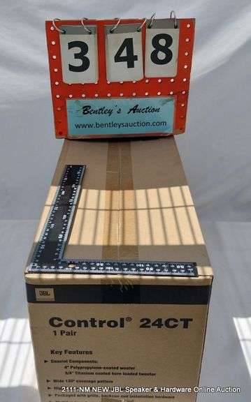 JBL CONTROL 24CT CEILING SPEAKER - Bentley & Associates, LLC