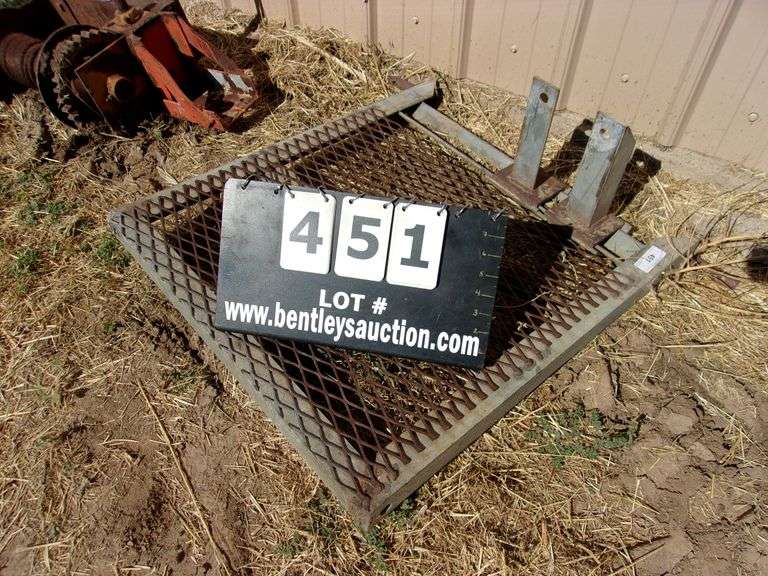 METAL LAWN & TRACTOR STANDING PLATFORM - Bentley & Associates, LLC