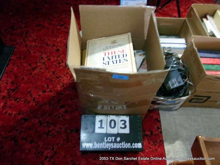 BOX: MAPS, MAGAZINES, BOOKS - Bentley & Associates, LLC