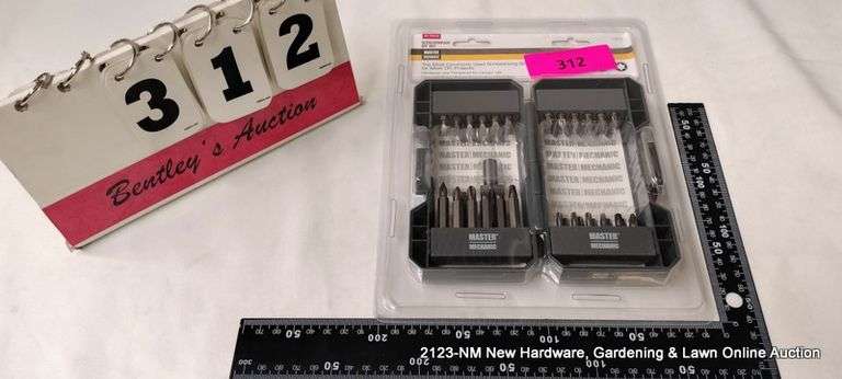 MASTER MECHANIC 116717 40 PC. SCREWDRIVER BIT SET - Bentley ...