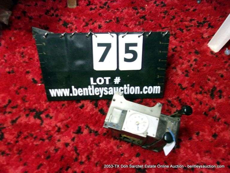 VINTAGE TIME CLOCK STAMP - Bentley & Associates, LLC