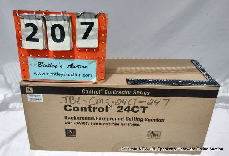 JBL CONTROL 24CT CEILING SPEAKER - Bentley & Associates, LLC
