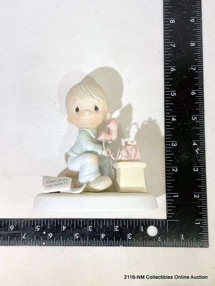 PRECIOUS MOMENTS FIGURINE, HELLO LORD IT'S ME AGAIN - Bentley ...