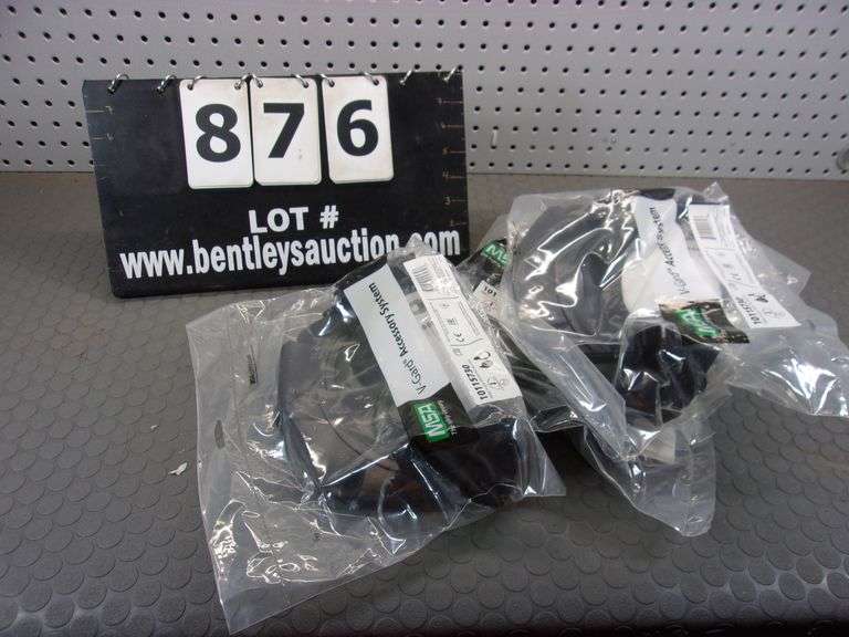 LOT: (5) MSA SAFETY CO - V-GARD ACCESSORY SYSTEM/HARD HAT ADAPTERS ...