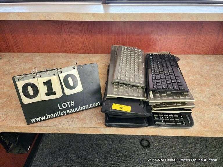 STACK: ASSORTED KEYBOARDS - Bentley & Associates, LLC