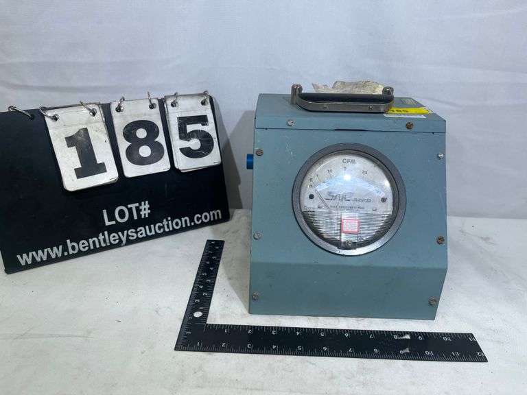 RADECO SAIC AIR FLOW CALIBRATOR, MODEL: C-812 - Bentley & Associates, LLC