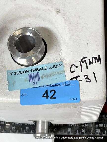 ADIXEN ACP15 VACUUM PUMP - Bentley & Associates, LLC