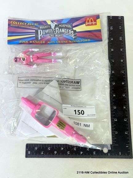 MC DONALD'S: MIGHTY MORPHIN POWER RANGER: PINK RANGER - Bentley ...