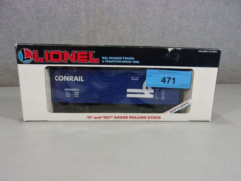 LIONEL CONRAIL BOXCAR - Bentley & Associates, LLC