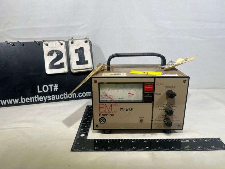 EBERLINE RM14SA RADIATION MONITOR - Bentley & Associates, LLC