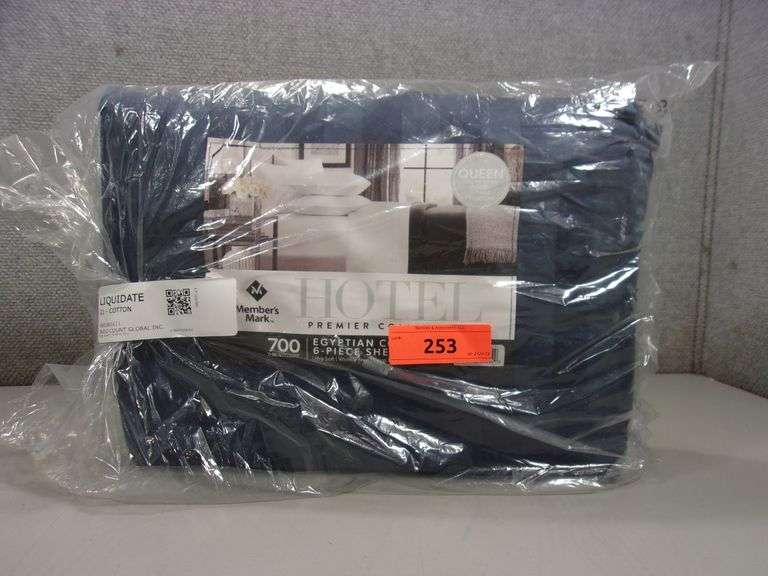 MEMBERS MARK HOTEL PREMIER COLLECTION LINEN SHEETS- 6 PCS.- QUEEN ...