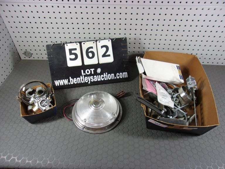 BOX: BOLTS, NUTS, LIGHT, VALVE - Bentley & Associates, LLC