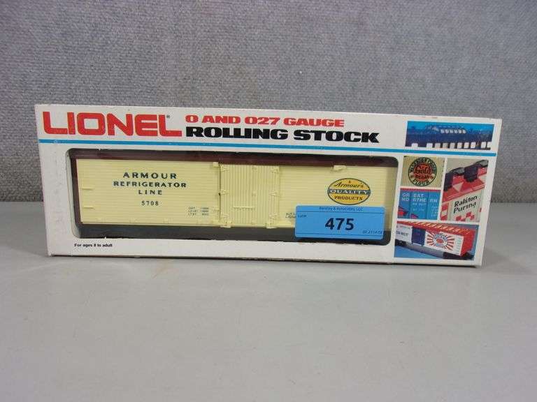 LIONEL ARMOUR REEFER - Bentley & Associates, LLC