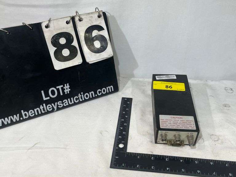 CANBERRA MODEL 7404-01S PREAMP/ AMPLIFIER - Bentley & Associates, LLC