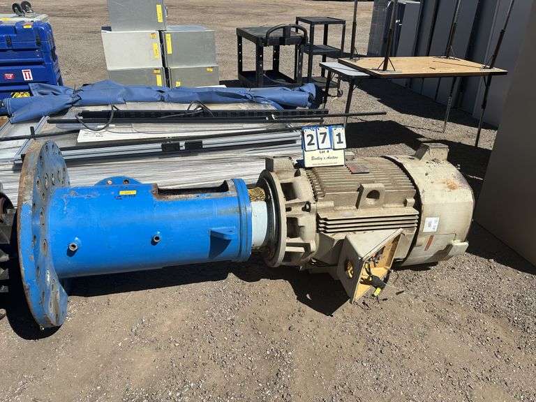 VERTICAL MOTOR - GE 5KS444ST6414A 460 VOLT, 3 PHASE - Bentley ...