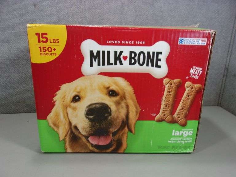 MILKBONE LARGE CRUNCH DOG SNACKS (15 LBS BOX) - Bentley & Associates, LLC