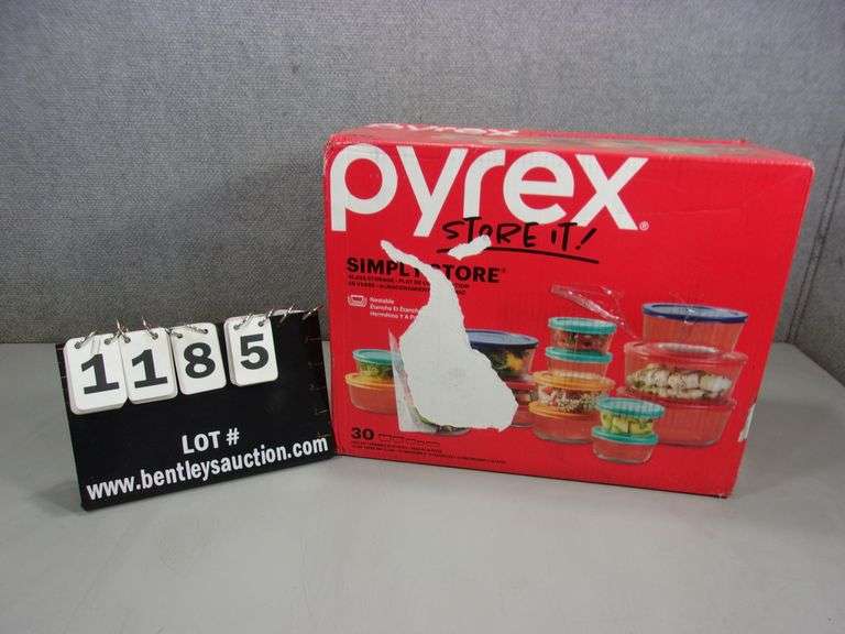 PYREX SIMPLY STORE, 30 PC. SET - Bentley & Associates, LLC