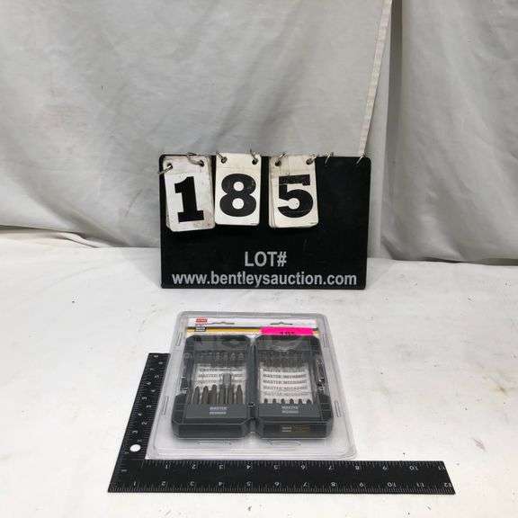 MASTER MECHANIC SCREW DRIVER BIT SET - Bentley & Associates, LLC
