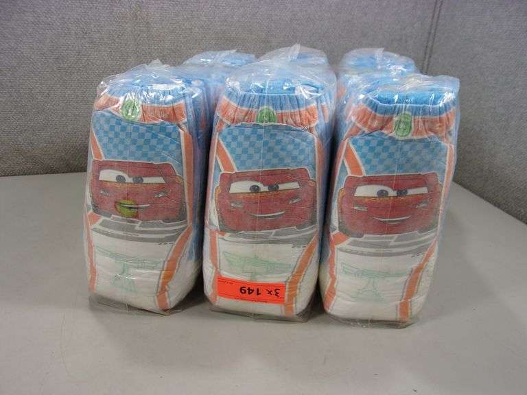 3 PACKS OF "CARS" THEMED DIAPERS (3X MONEY) - Bentley & Associates, LLC