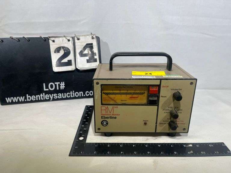 EBERLINE RM14SA RADIATION MONITOR - Bentley & Associates, LLC