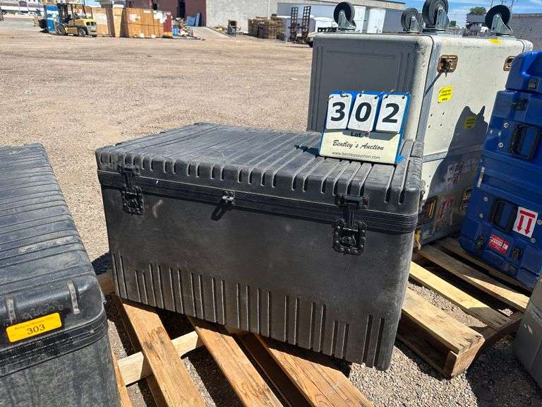 SHIPPING CONTAINER ON ROLLERS - Bentley & Associates, LLC