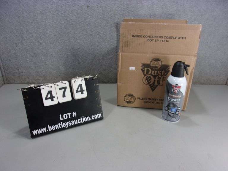 DUST-OFF AEROSOL CANS - Bentley & Associates, LLC