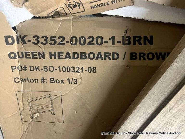 ABBYSON DK-3352-0020-1-BRN BEDFRAME - Bentley & Associates, LLC