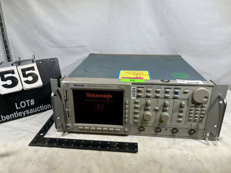 TEKTRONIX TDS 684C COLOR FOUR CHANNEL DIGITAL REALTIME OSCILLOSCOPE ...